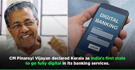 Kerala Becomes Indias First Fully Digital Banking State