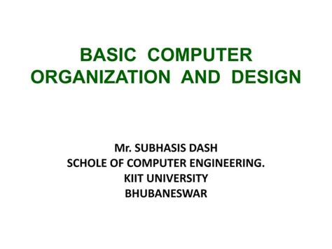 Computer Organisation And Architecture Chapter 1 Pptx Operating Systems Computer Software