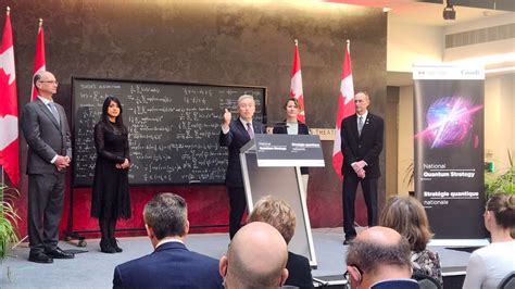 360m Canadian Quantum Strategy Launches In Waterloo Waterloo Edc