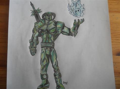 Terraria Chlorophyte Armor By Thepolishrengar On Deviantart