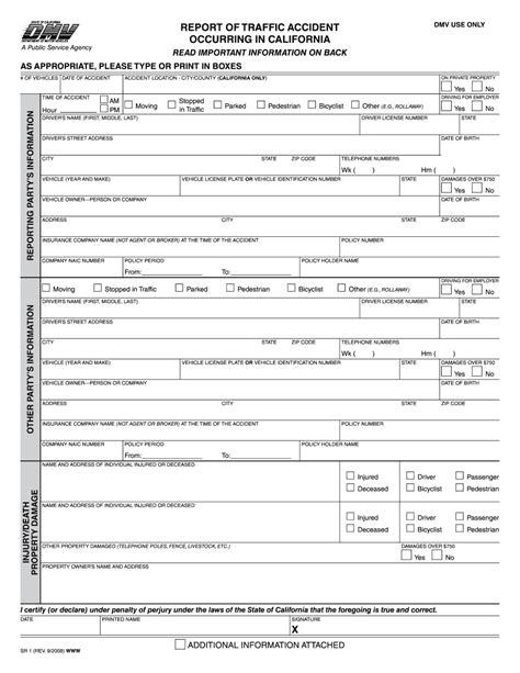 Boost Efficiency With Our Editable Form For Sr1 Form