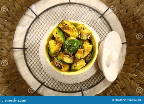 Punjabi Aam Ka Achaar Or Mango Pickle Indian Dish Stock Image Image