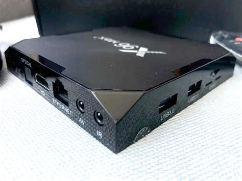 Оригинал X96 Max Plus (Max+) 2022 с инфракрасным датчиком IR
