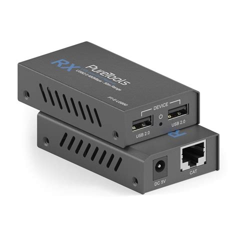 Full Bandwidth Usb 2 0 Cat Extender Purelink English