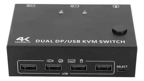 Dual Monitor Kvm K Hz Extended Display Switcher Keyboard MercadoLibre