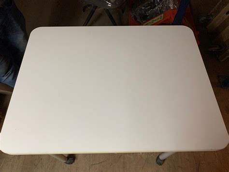 Chipboard Study Table On Lockable Wheels Furniture And Home Living