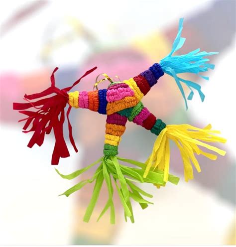 Mexican Mini Pinata Piñata Ornament Christmas Star Piñata