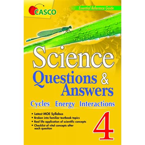 Science Questions And Answers 4 Popular Book Company Pte Ltd