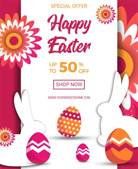 20 Easter Flyer Templates