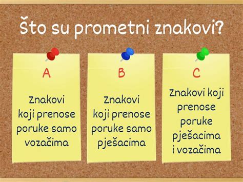 Promet Razred Quiz