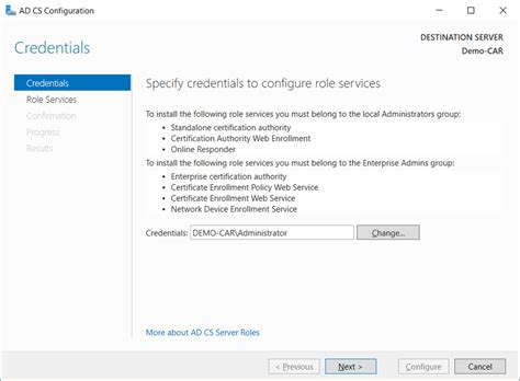 Configuring Microsoft Ad Cs Securosys Docs
