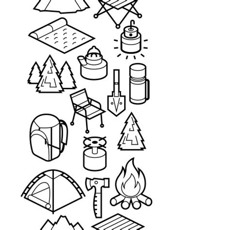 Tourist Shovel Icon Travel Camping Equipment Vector Image