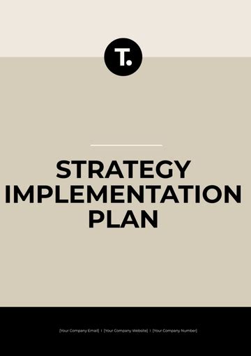 Free Software Upgrade Implementation Plan Template To Edit Online