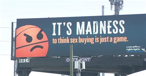 New March Madness Themed Billboard In Atlanta Aims To Deter Sex Buyers