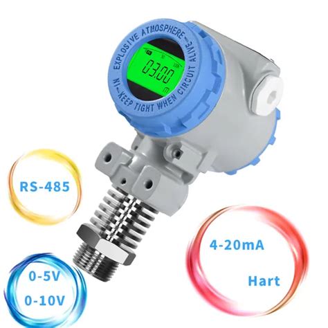 High Temperature Water Level Transmitter 4 20ma 0 10v Rs485 Diesel Gasoline Oil Tank Level