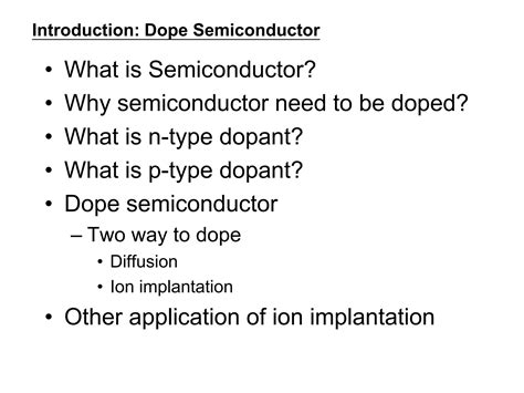 Ion Implantation Vlsi Pptx