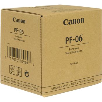 Печатающая головка Canon PF-06 многоцветный (вкл. черн.) для принтера ...