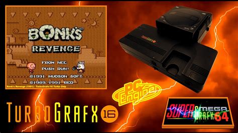 Bonks Revenge Turbografx 16 Gameplay Youtube