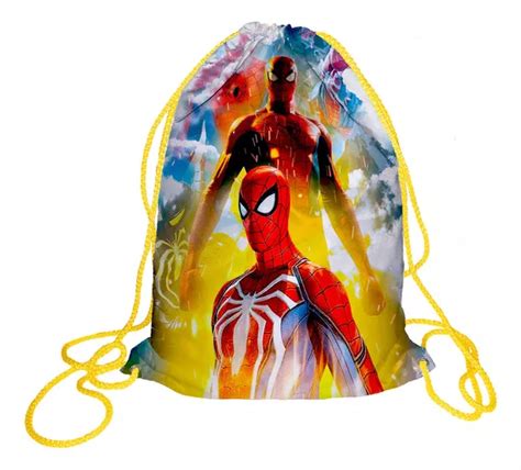 Dulcero Morralito Fiesta Infantil Spiderman Mercadolibre 📦