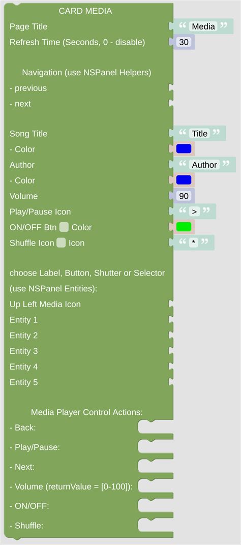 nspanel lovelace ui helpers part 1 5 v0 9 block libraries