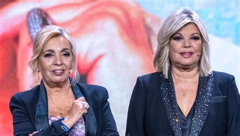 Terelu Campos a punto de llorar durante su último encuentro con Carmen