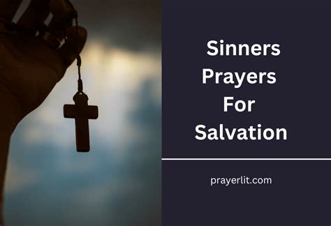 35 Powerful Sinners Prayers For Salvation 2026 Prayerlit