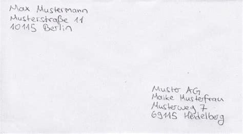 Din A4 Absender Empfänger Antwort Werbeantwort Umschlag Responseplus
