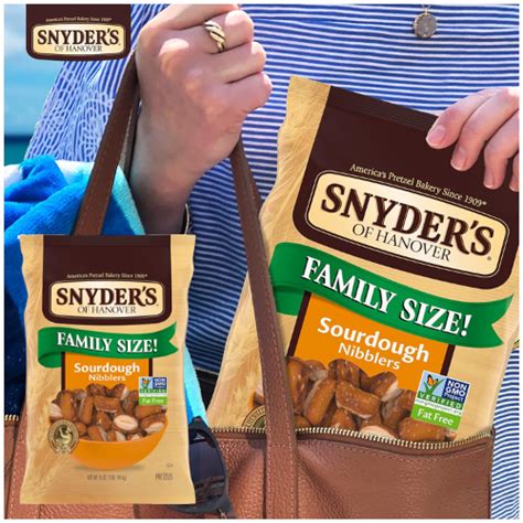 Snyders Of Hanover Sourdough Nibblers Pretzels 16 Oz 3 50 Reg 7