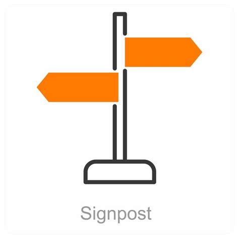 Premium Vector Signpost