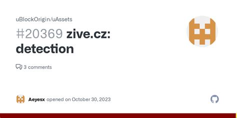 Zivecz Detection · Issue 20369 · Ublockoriginuassets · Github