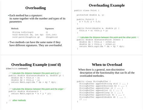 PDF Overloading Example Overloading Se Cs Depaul Eduse Cs Depaul Edu Se450 Lecture4 Handout