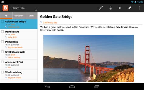 Blogger Android Apps On Google Play