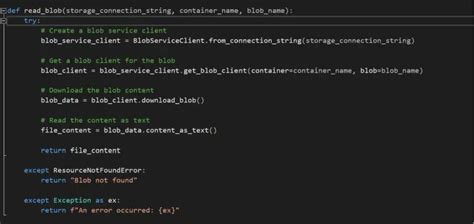 Python Azure Storage Blob Download And Read Thecodebuzz