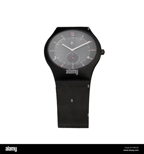 Black Metal Watch Stock Photo Alamy