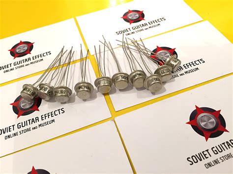 1990 Soviet Military NOS Germanium Transistors MP42B [МП42Б] | Reverb
