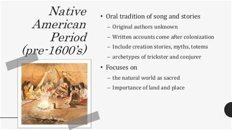 Introduction To American Literature
