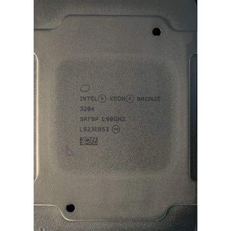 CPU Server Workstation Intel R Xeon R Bronze CPU GH FCLGA Shopee Thailand