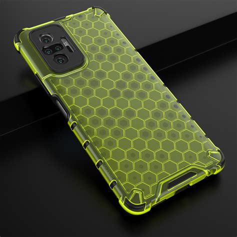 Jual Xiaomi Redmi Note 10 Pro Honeycomb Hybrid Clear Armor Case Shockproof Jakarta Barat