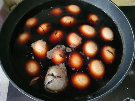 【茶叶蛋的做法步骤图，茶叶蛋怎么做好吃】毛豆崽崽麻麻下厨房