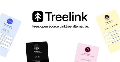 Treelink Free Open Source Alternative To Linktree Astro