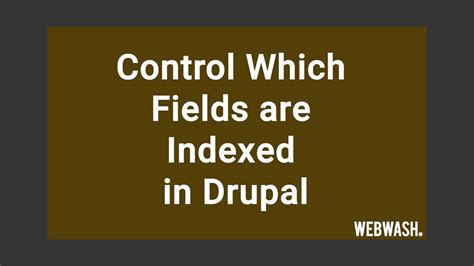 [video] ivan zugec on linkedin control which fields are indexed in drupal