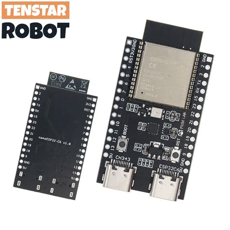 บอร์ดทดลอง esp32 c6 esp32 wifi และบลูทูธ type c esp 32 core esp32 c6
