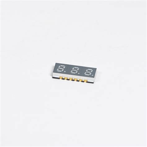 0 2 Triple Digit SMD LED 7 Segment Display Diamond Seg OPTO PLUS LED