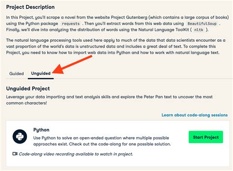 DataCamp S Unguided Projects And Live Code Alongs An Overview Support DataCamp