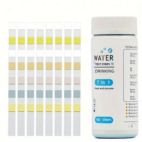 7 In 1 수족관 수질 테스트 스트립 키트 어항 수질 Ph 총 알칼리도 유리 염소 총 염소 브롬 아질산염 Temu Korea