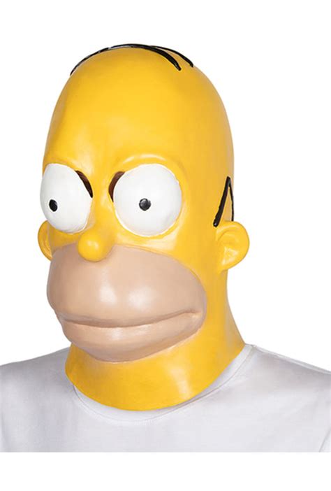 Latex Homer Simpson Mask Perth Hurly Burly