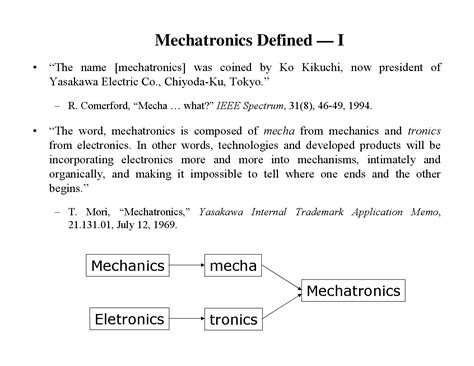 Download Introduction To Mechatronics Notes For Engineering By Vikrant