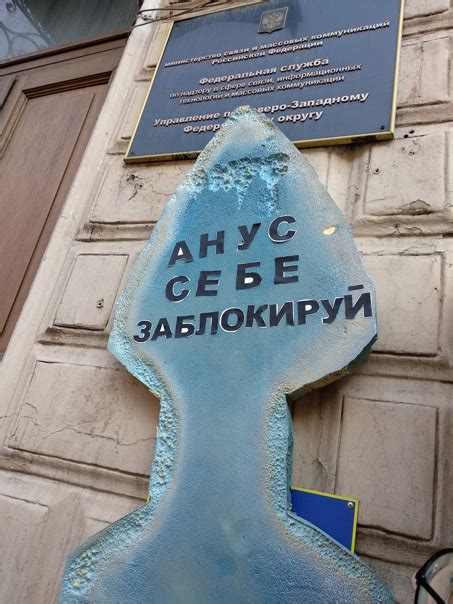 Роскомнадзору в Петербурге предложили «анус себе заблокировать