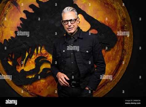 Jeff Goldblum Poses For A Portrait To Promote The Film Jurassic World