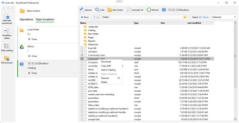 💡 Announcement File Browser In Easymorph Desktop Easymorph Community Data Preparation
